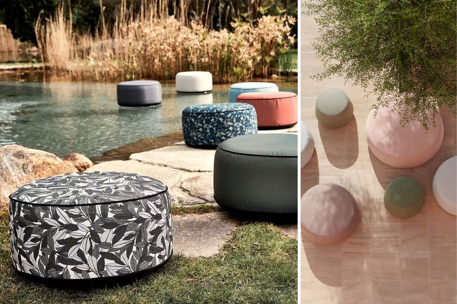 Le pouf, couteau suisse de la décoration ! - miliboo-blog
